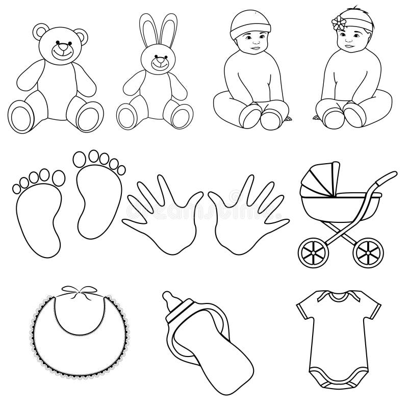 Baby Line Stock Illustrations – 197,781 Baby Line Stock Illustrations ...