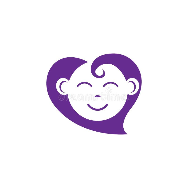 Baby Logo Images Illustration Stock Vector - Illustration of child ...