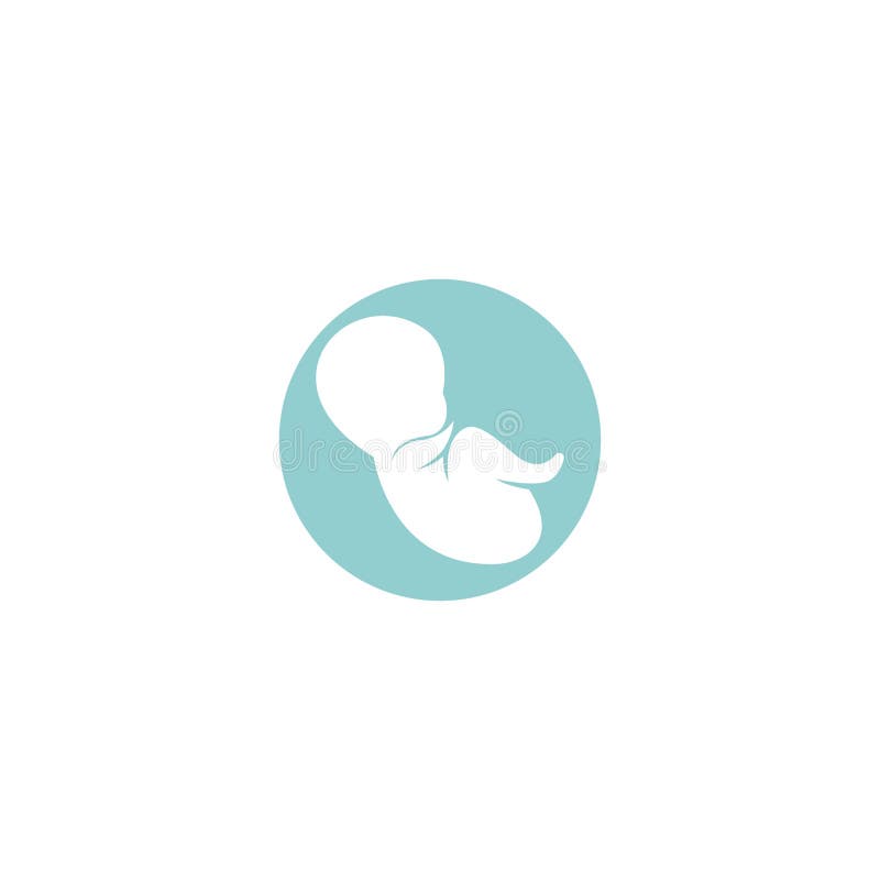 Baby logo vector icon stock vector. Illustration of isolated - 162896800