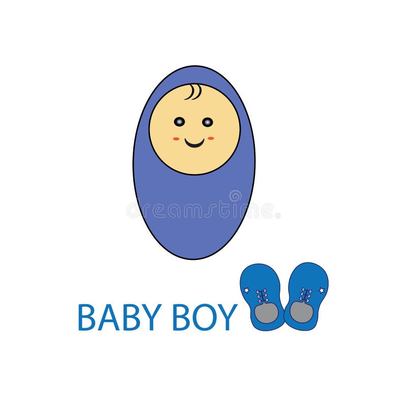 Baby logo vector stock vector. Illustration of child - 182772146