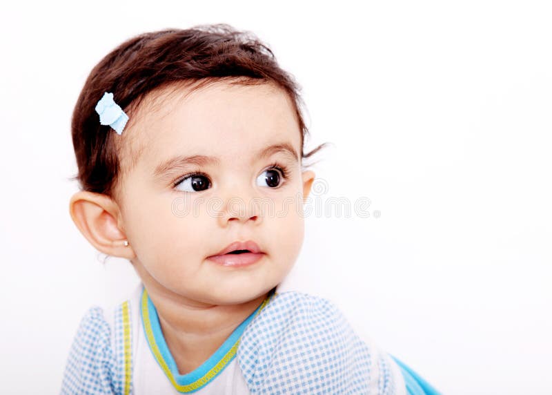 Baby looking up stock photo. Image of childhood, looking - 16578818