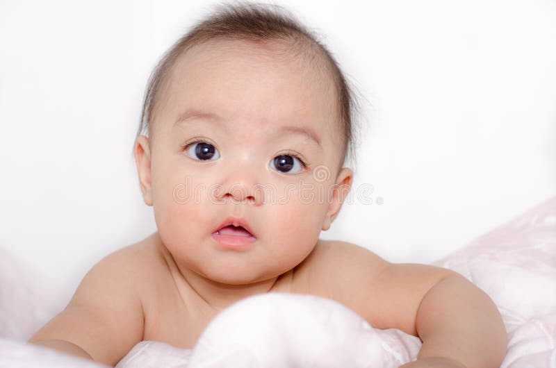 Baby looking. stock image. Image of little, daughter - 36232797