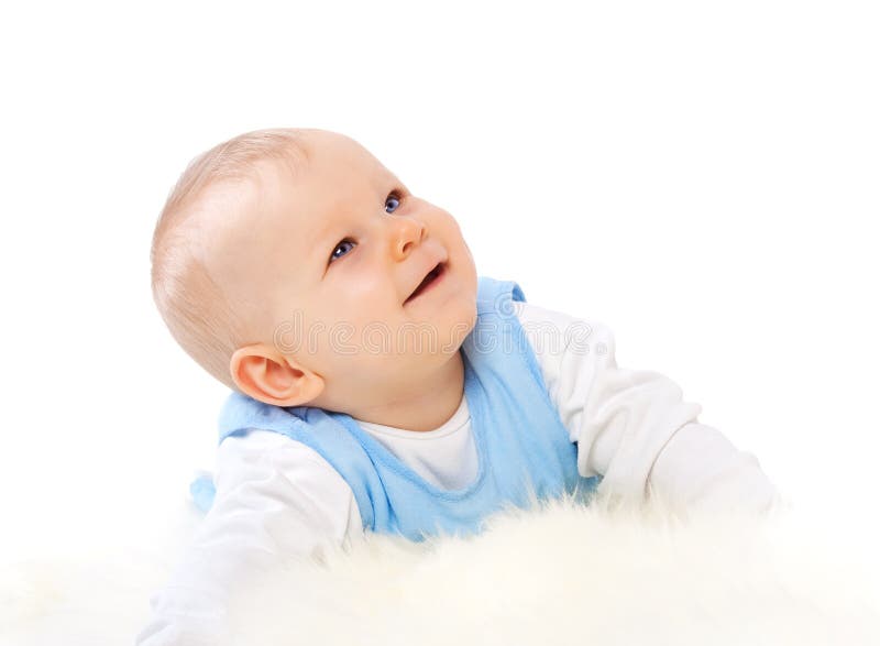 Beautiful Baby Girl Smiling Stock Photo - Image of close, life: 4741870