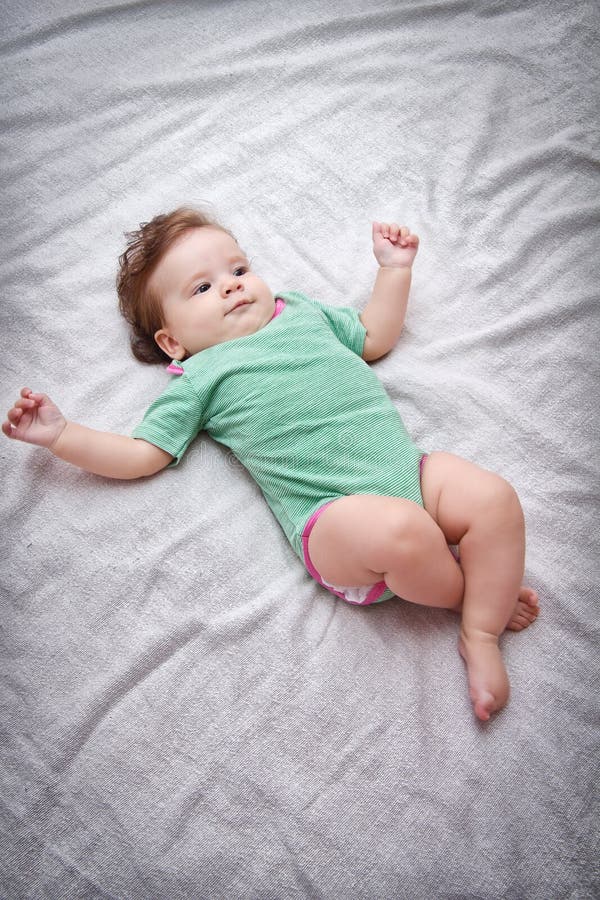 Baby looking up stock photo. Image of baby, happy, months - 37505288