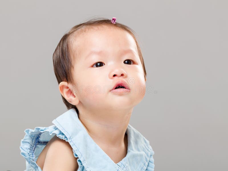 Baby boy looking up stock image. Image of little, childhood - 41175481