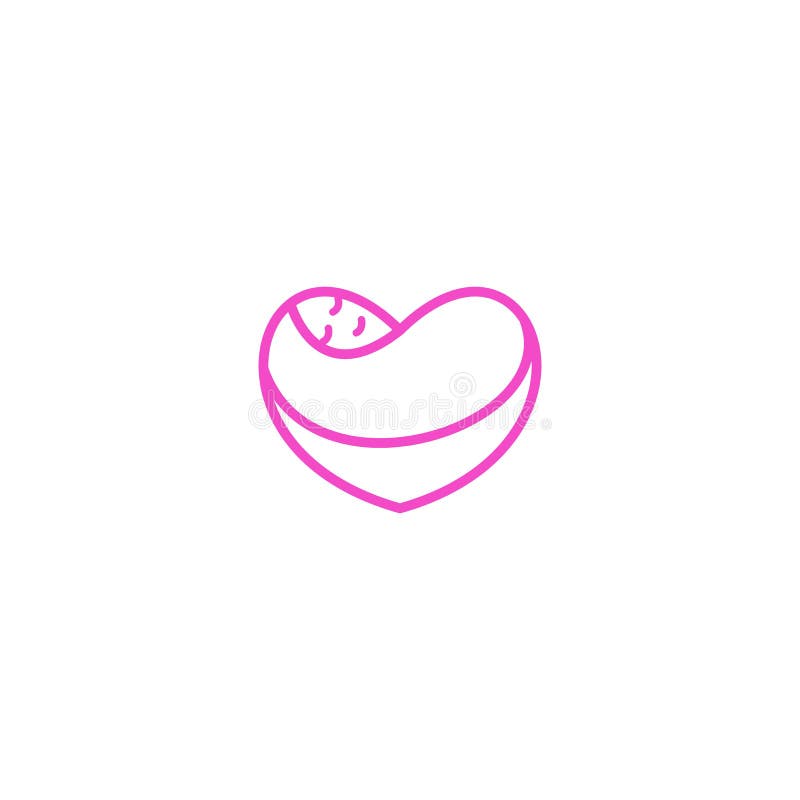 Baby Love, Baby Care. Vector Logo Icon Template Stock Vector ...
