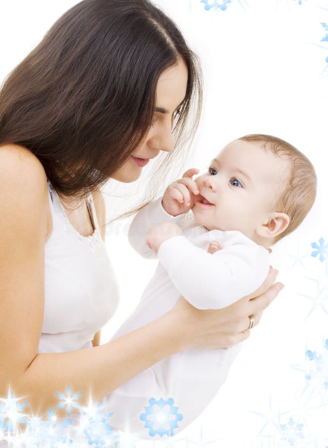 Baby and mama stock photo. Image of attractive, adorable - 7376072