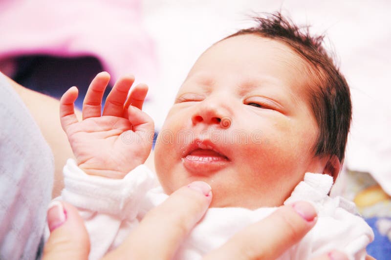 Baby Maria #4 stock photo. Image of infant, parent, face - 140972