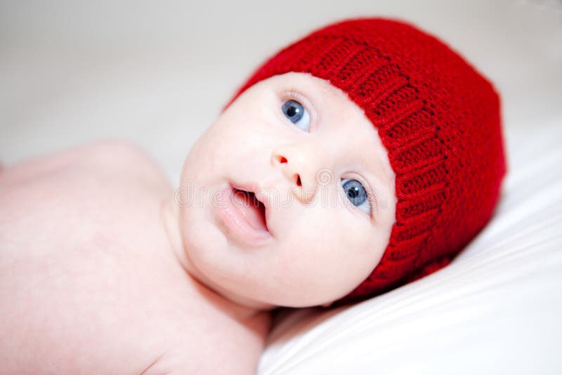 Baby met blauwe ogen stock foto. Image of baby, schoon - 23934974