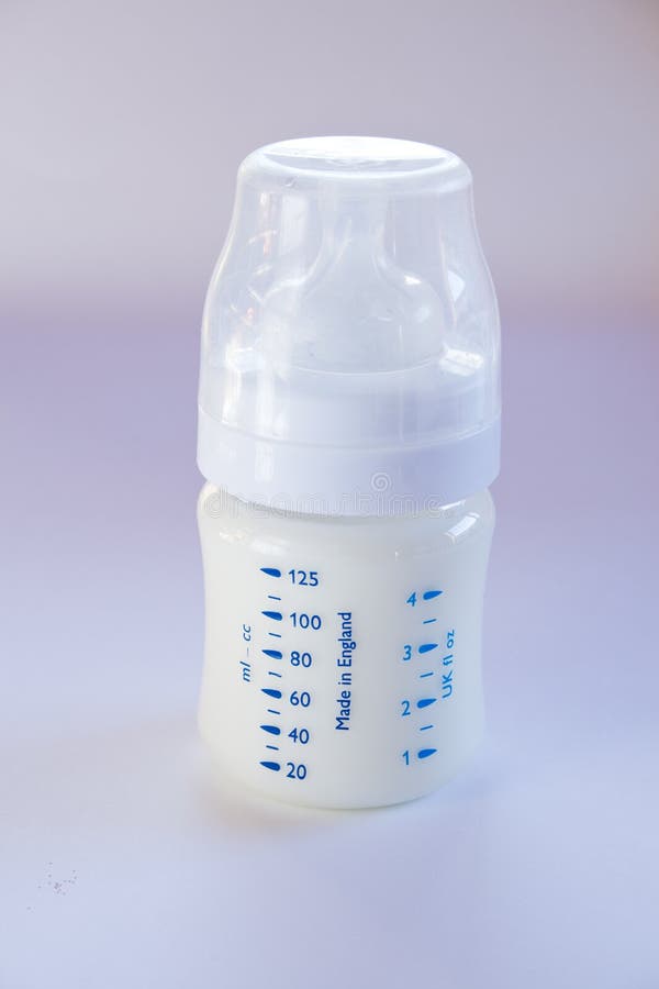 Mother Preparing Baby Formula Stock Image - Image of lifestyle, color ...