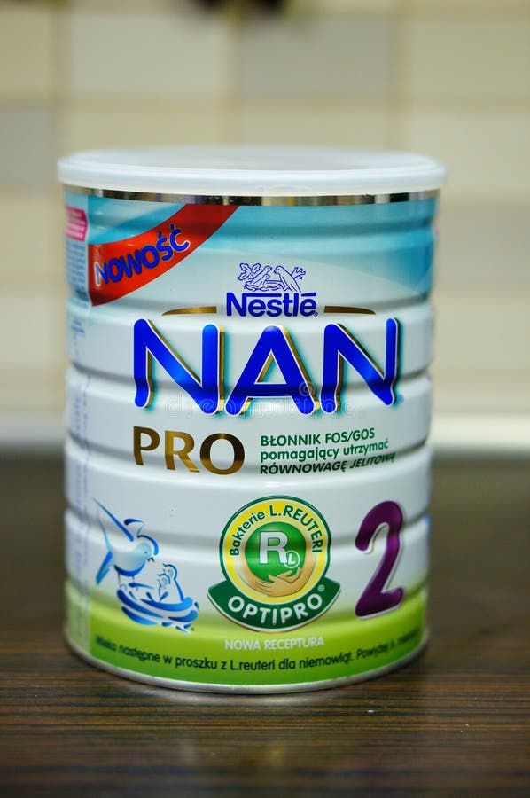 Baby milk editorial stock image. Image of milk, container - 48701114