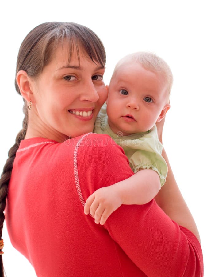 Baby with mom stock photo. Image of blessedness, adorable - 6731888