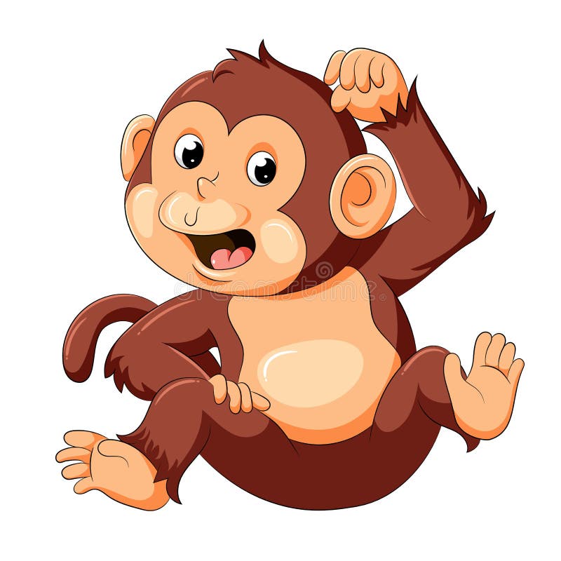 Baby Monkey Stock Illustrations – 18,206 Baby Monkey Stock ...