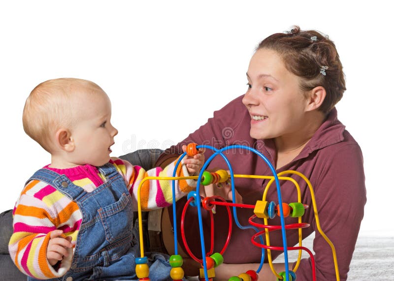 Baby with Motor Activity Development Delay Stock Photo - Image of ...