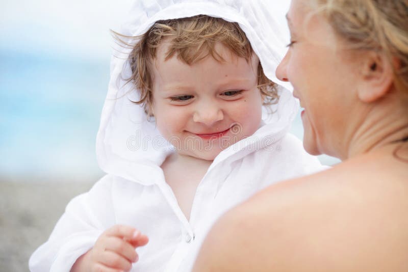 Baby with mum stock photo. Image of happiness, people - 21952382