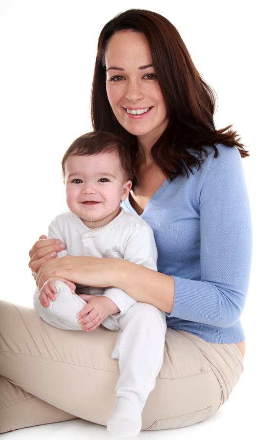 Baby & Mum stock image. Image of joyful, family, toddler - 25431321
