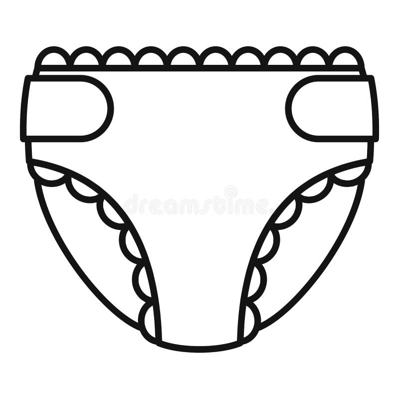 Outline Nappy Stock Illustrations – 1,610 Outline Nappy Stock ...