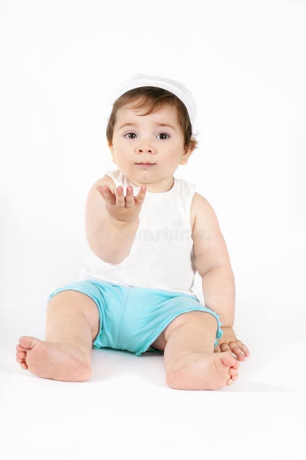 Baby outstretched hand stock image. Image of kids, daycare - 361445