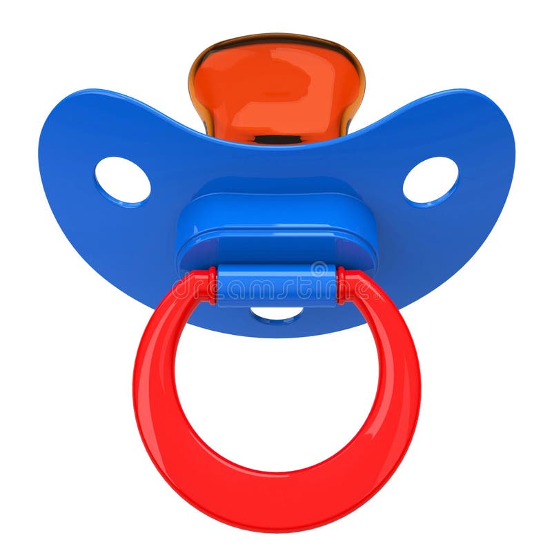 Baby Pacifier stock illustration. Illustration of plastic - 48771460