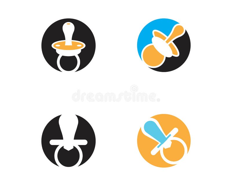 Pacifier Logo Stock Illustrations – 2,685 Pacifier Logo Stock ...