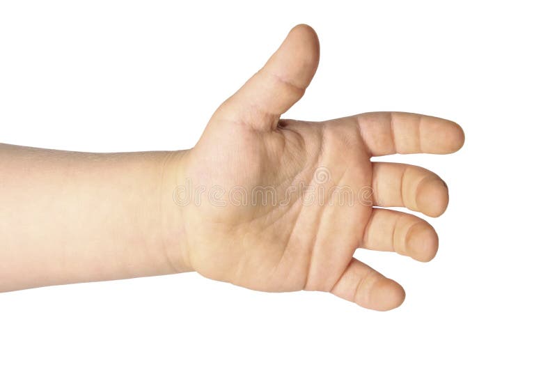 Children`s hand stock photo. Image of little, isolated - 128734708