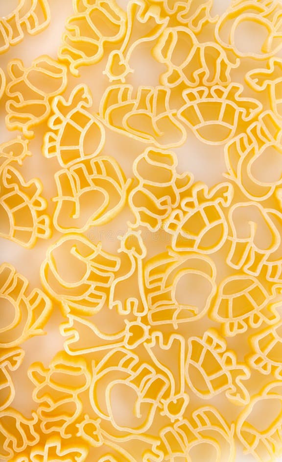 Baby Pasta with Animals Shape Stock Photo - Image of culinary, lunch ...