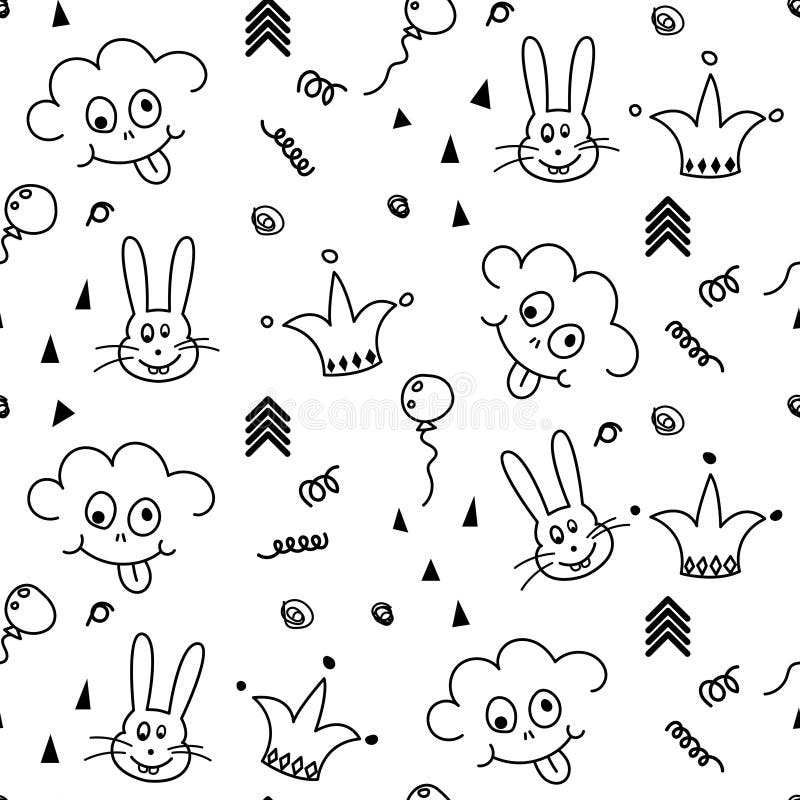 Nursery Line Art Stock Illustrations – 10,875 Nursery Line Art Stock ...