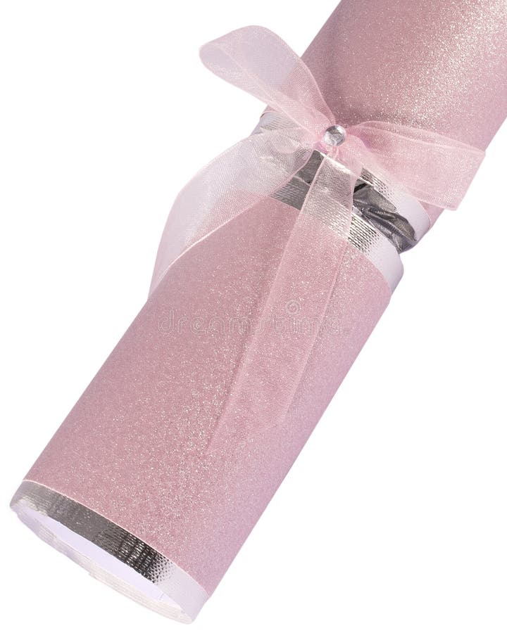 Baby Pink Cracker stock image. Image of decoration, bonbons - 215858669