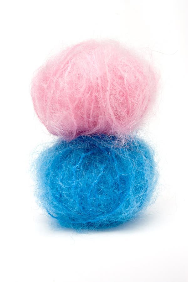 Baby Pink n Blue stock photo. Image of hairy, group, mohair - 14068210