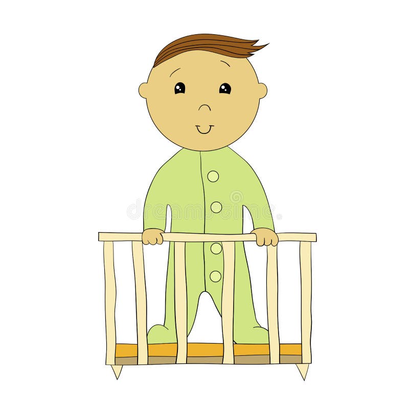 Baby Standing Clipart