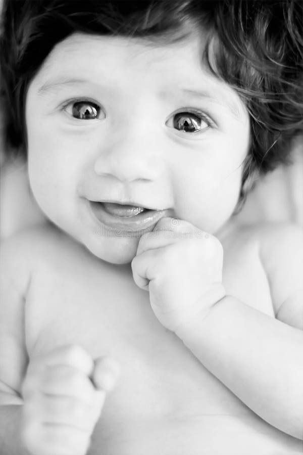 Baby portrait stock image. Image of girl, child, newborn - 10168369