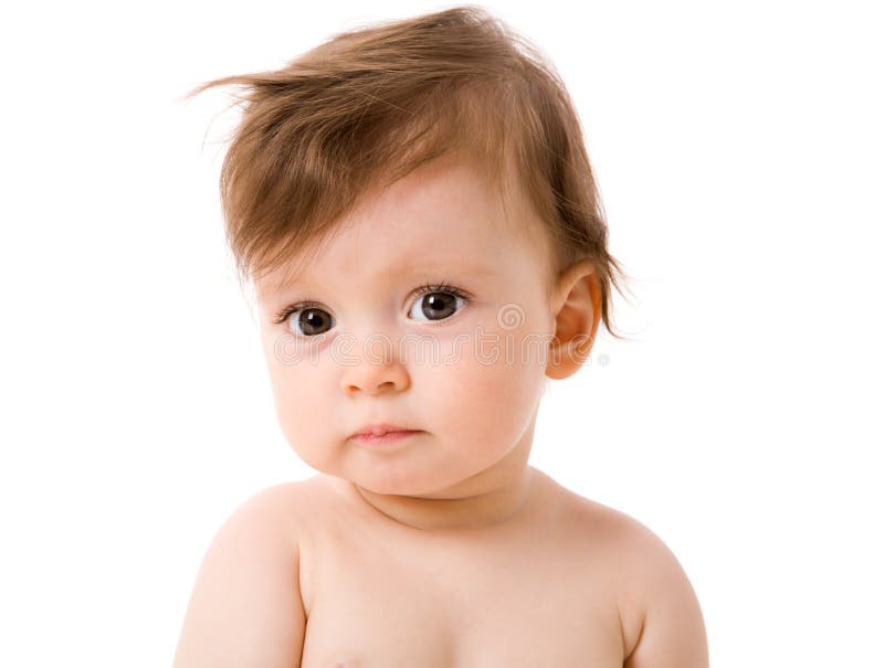 Baby portrait stock image. Image of cute, portrait, little - 11722615