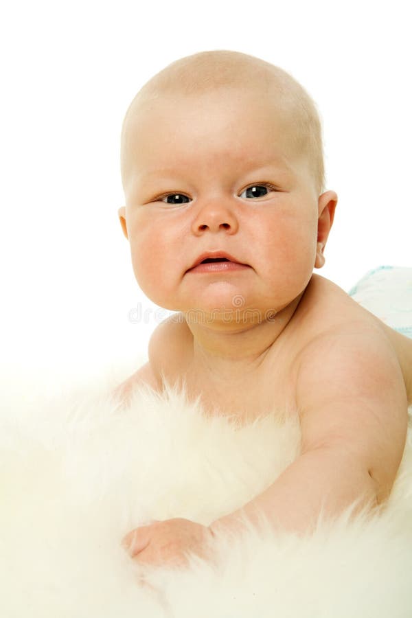 Baby portrait stock image. Image of healthy, little, blond - 18295103