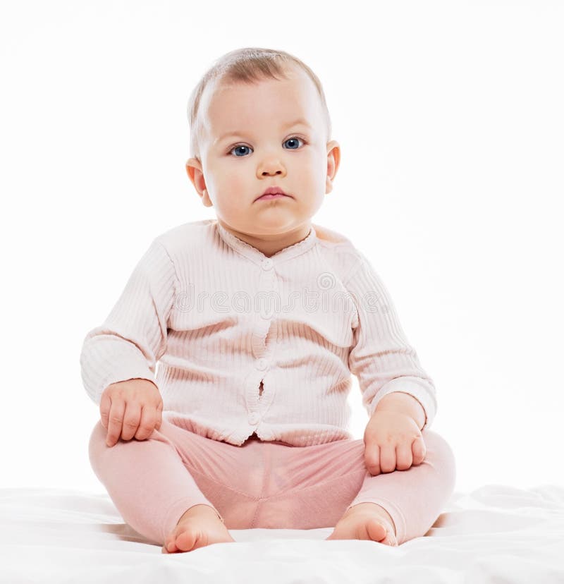 Baby portrait stock photo. Image of smile, child, expression - 50681036