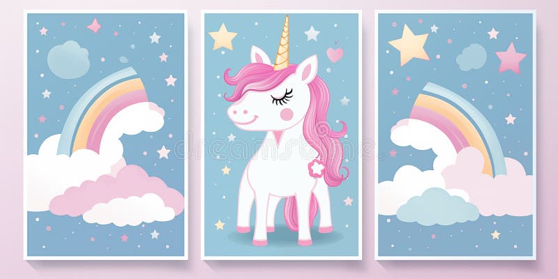 Baby Poster Print Illustration Stock Illustration - Illustration of ...