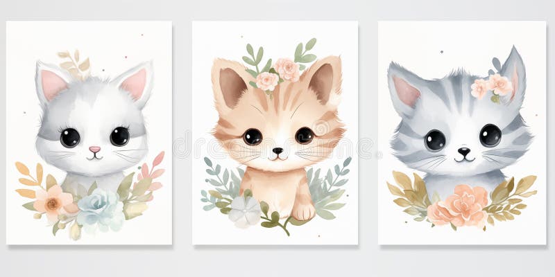 Baby Poster Print Illustration Stock Photo - Image of pattern, textile ...