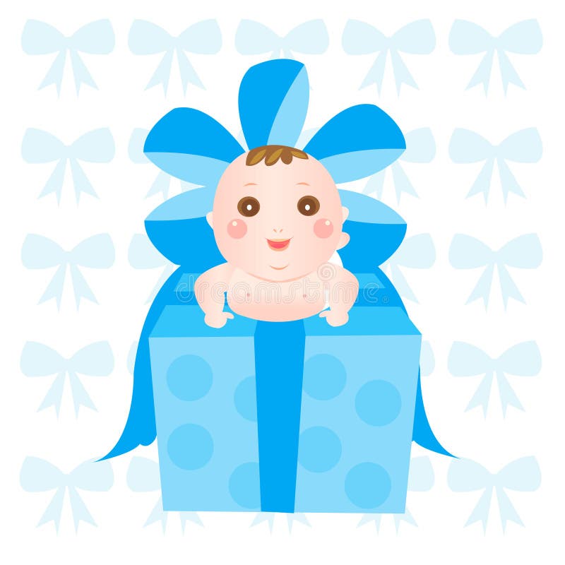 Baby Boy Sweet Box Template Stock Illustrations – 109 Baby Boy Sweet ...