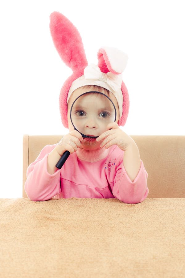 Baby Sitting Table Magnifying Glass Stock Photos - Free & Royalty-Free ...