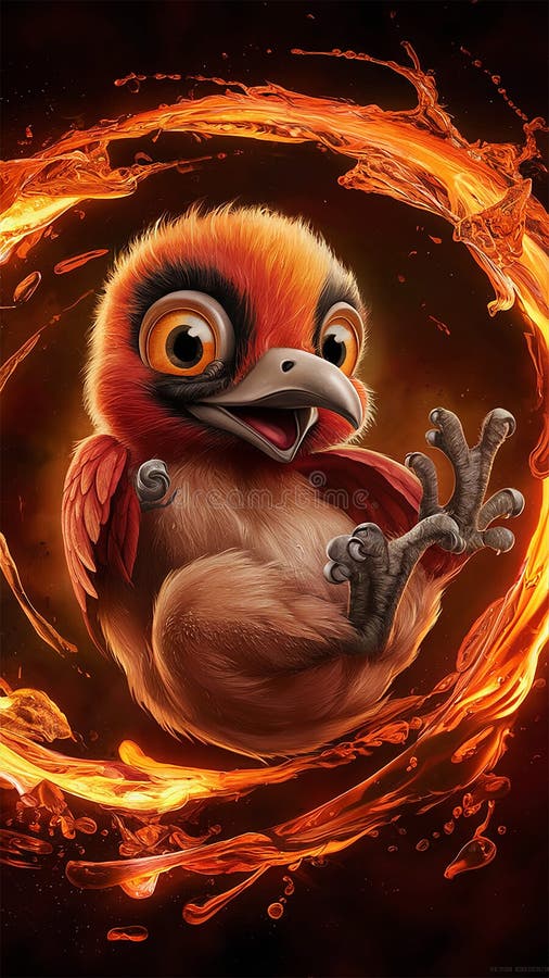 A Baby Raven, Showcasing Its Large, Expressive Eyes and a Captivating ...