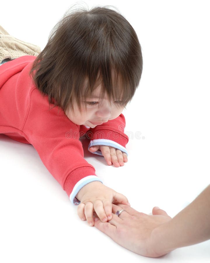 Baby reaching for hand stock photo. Image of reaches, hand - 2144918