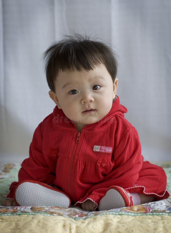 Crying baby stock image. Image of sweet, children, asian - 5985979