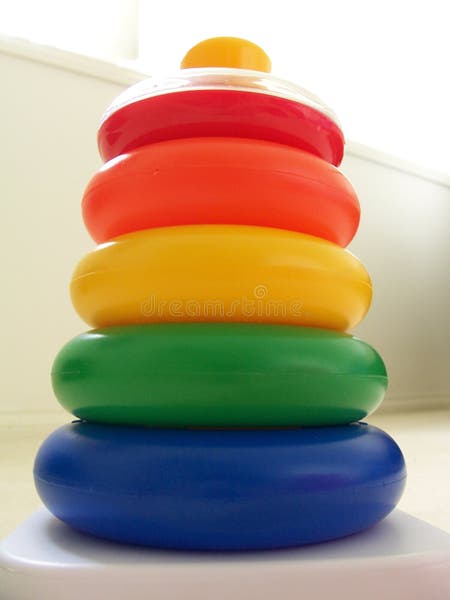 Baby Ring Stack Toy stock photo. Image of baby, color - 12880316