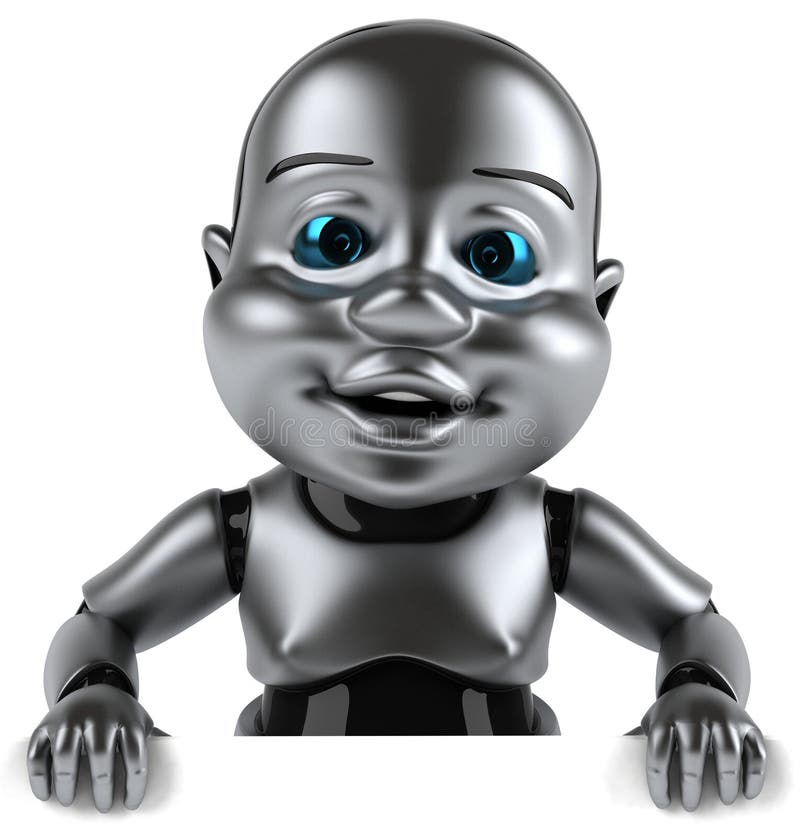 Baby robot stock illustration. Illustration of lifestyle - 30499026