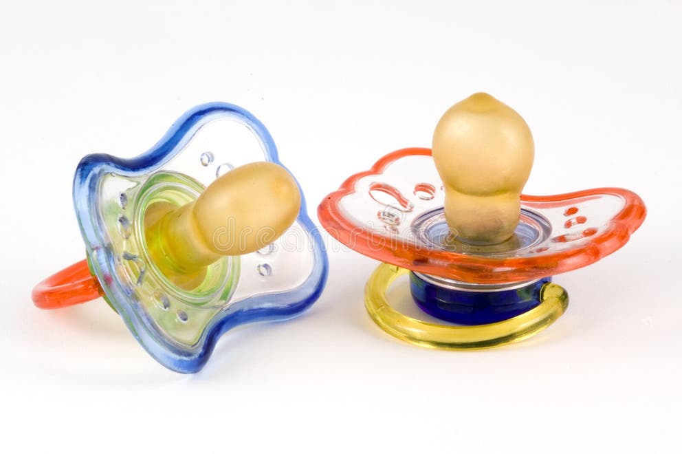 Baby s dummies stock photo. Image of teething, infant, mouth - 959520