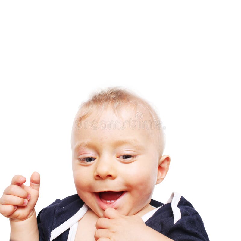 Baby s first teeth stock photo. Image of tooth, showing - 43011768