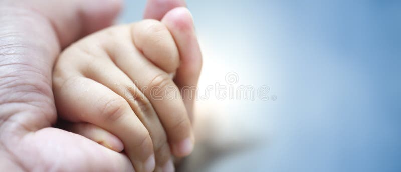 Baby`s Hand in Father`s Hand Stock Image - Image of lifestyle, bath ...