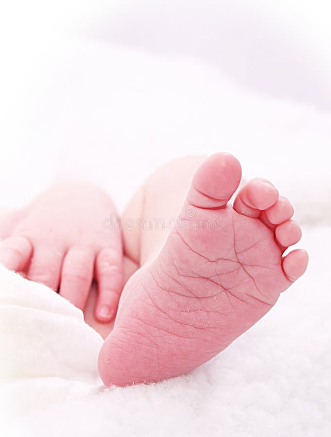 Baby s Hand & Foot stock photo. Image of foot, tranquil - 16547662
