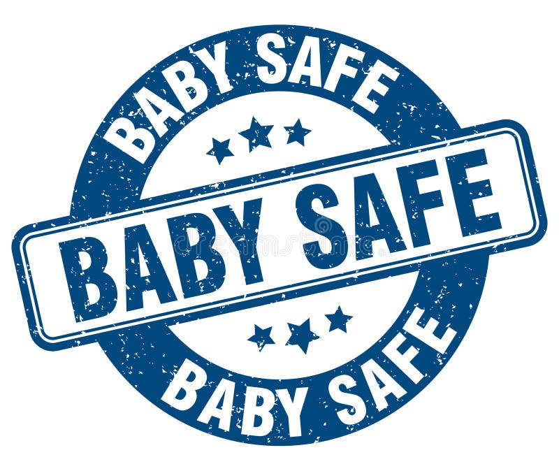 Baby Safe Stamp. Baby Safe Label. Round Grunge Sign Stock Vector ...