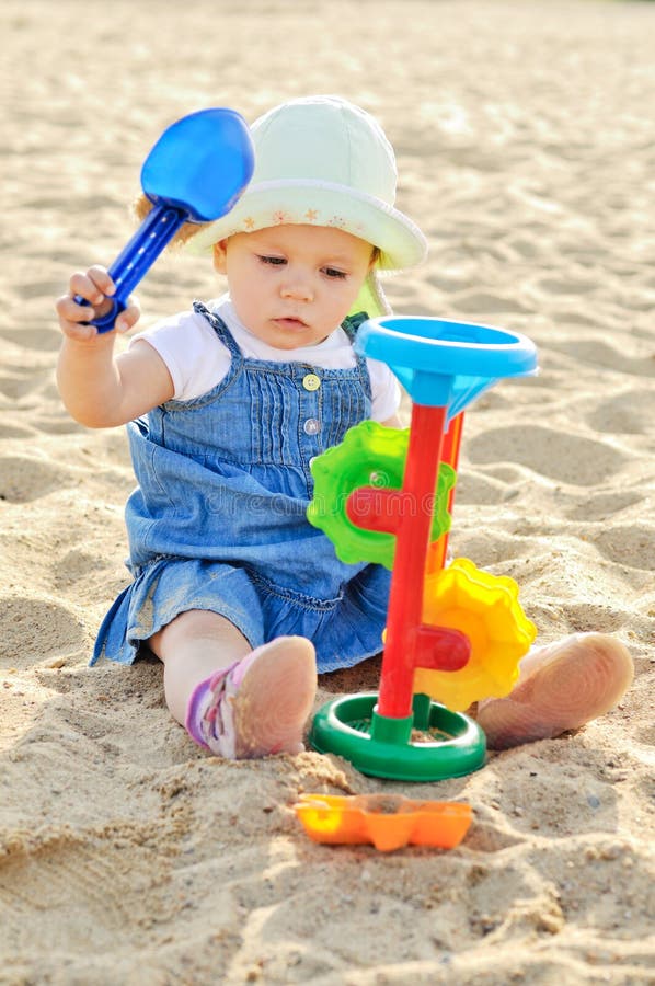 Fun on the beach stock photo. Image of kids, colors, outdoors - 1000262