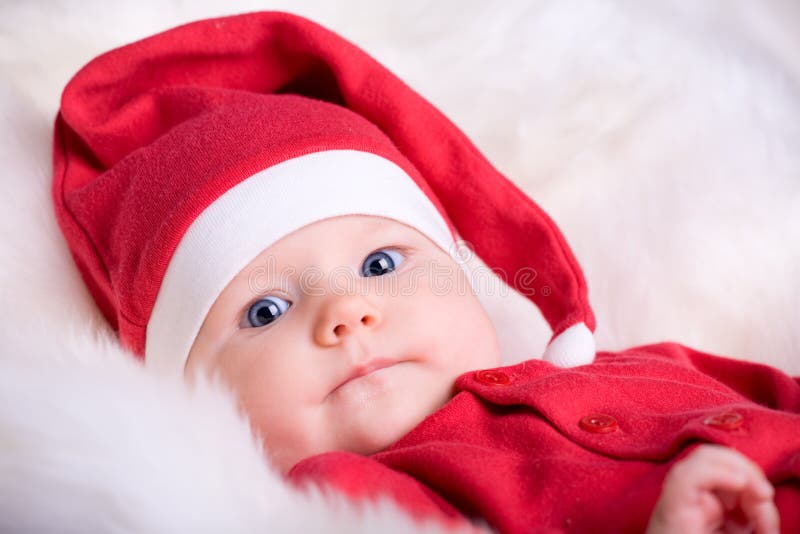 Baby Santa stock photo. Image of seasonal, celebration - 6747222